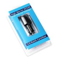China High-Barrier PET/PE Dual USB Car Charger 3.1A 12-24V CE RoHS Certified for sale