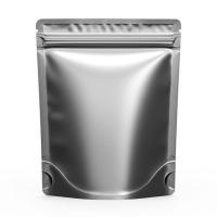China Child Resistant Stand Up Pouches Contour Design Recyclable PE BOPET 50-120 Micron Custom Sizes for sale