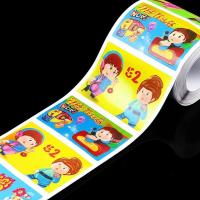 China Vibrant Cartoon Card Roll Film for Kids Toy Packaging Scratch Resistant 0.05mm Thickness for sale
