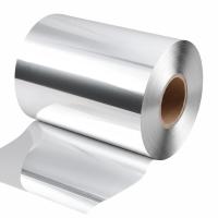 China ​​Heat-Sealable Aluminum Foil Roll Film For Cosmetics Packaging CPP/PET Coating Compatible With Automatic Packaging Machines for sale