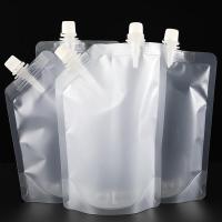 China Food Grade Spout Pouches with Handles 100ml 150ml Recyclable Leak Proof for Drinks Packaging for sale