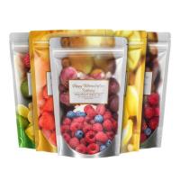 China Eco-Friendly Stand Up Bags for Dried Fruits 50-120 Micron with Oxygen Barrier and Resealable Zipper for sale