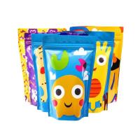 China Custom Reusable Toys Stand Up Pouches 10-70cm Width Child-Safe Zipper Packaging for sale