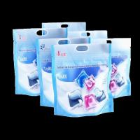 China Custom Printed 4-in-1 Laundry Pods Triple-Seal Bags Moisture Barrier WVTR <0.5 g/m²/day for sale