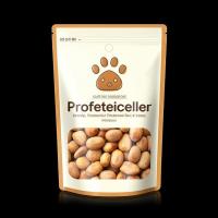 China Custom Printed Zip Lock Pet Food Pouch 50-120 Micron Stand Up Bag Wholesale for sale