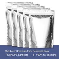 China Multi-Layer Composite Food Packaging Bags - PET/AL/PE Laminate & >99% UV Blocking for sale