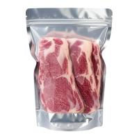 China Compostable Kraft PLA Vacuum Bag for Organic Pet Food 100pcs Low MOQ 120-200 Micron for sale