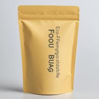 China Eco-Friendly Compostable Food Bag - Biodegradable Kraft Paper Composite Pouch for Bakery/Candy for sale