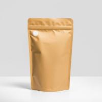 China 7Mil Pet Food Stand Up Pouch with One Way Degassing Valve 0.178mm Thickness Custom Size for sale