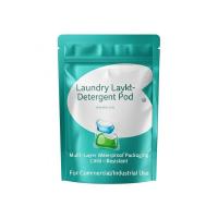 China Customizable Laundry Detergent Pod Bags Multi-Layer Waterproof Child-Resistant FDA-Certified 100g 200g 500g for sale