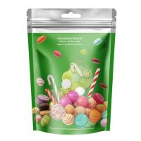 China Custom Printed 3.5G Stand Up Pouches Resealable Ziplock Mylar Bags Eco Friendly Food Packaging for sale