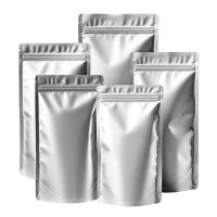 China Custom Stand Up Food Packaging Bags 80-120 Micron Strong Seal for Snacks Coffee Dry Goods for sale