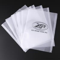 China Custom Logo Printed Eco-Friendly Glassine Paper Bags 40-70 gsm Sustainable Packaging for sale