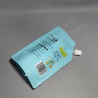 China Customizable Food Grade Nozzle Bag 50ml-1000ml for Sauce Juice Yogurt Liquid Food Packaging for sale