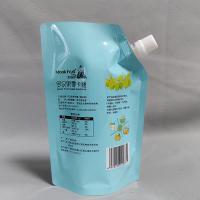 China Customizable Food Grade Nozzle Bag 50ml-1000ml for Sauce Juice Yogurt Liquid Food Packaging for sale