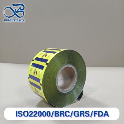 China Customizable Easy-Tear Composite Packaging Film 12-30 Microns Food Safe Leak Resistant Eco-Friendly for sale