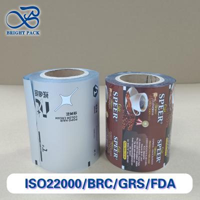 China High Barrier 3 Layer Coffee Roll Film 60-150μm Moisture Proof Freshness Lock Packaging for sale