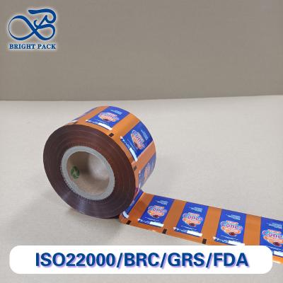 China FDA Certified Aluminum Laminated Food Film High Barrier Moistureproof Heat Sealable Custom Sizes Thickness for Meat Snack Powder for sale