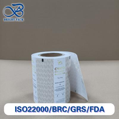China High Barrier Tea Packaging Film Moisture Oxygen Proof Multilayer Composite for Tea Bags Sachets Custom Sizes FDA SGS Certified for sale
