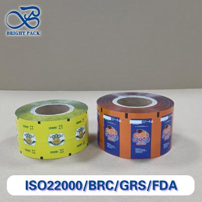 China Custom Printed Candy Packaging Roll Film 25-100 Microns Food Safe Moisture Oxygen Barrier for sale