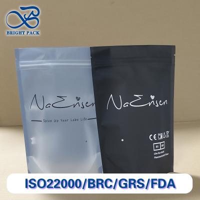 China Custom Plastic Composite Zipper Bags for Food Packaging Moisture-Proof 100g 200g for sale