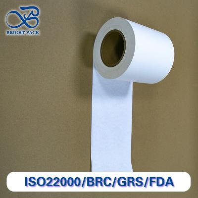 China Compostable Blank Paper Roll Film Greaseproof 500mm Width for Decorative Packaging for sale