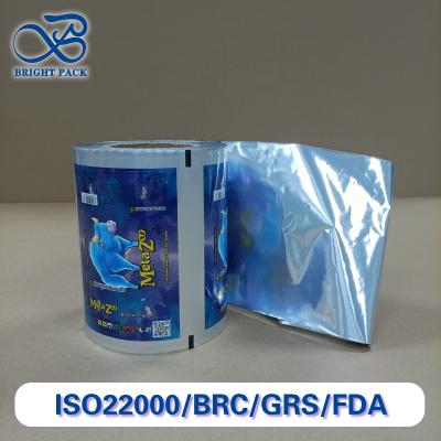 China Anti Fading Cartoon Card Packaging Film Custom Size Logo Color Printing 0.05mm Thickness for sale