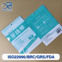 China Wholesale Plastic Composite Bags for Floss Picks Stand Up Pouch Flat Pouch Custom Size for sale