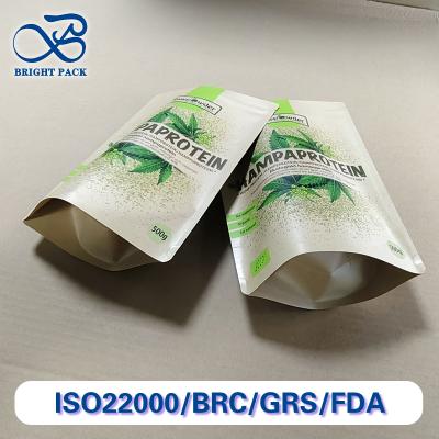 China Food Grade Kraft Paper Composite Bags 5.5x8 Inches Eco-Friendly Wholesale for sale