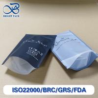 China 1000ml Waterproof Stand Up Bags with Resealable Zipper for Tea and Food Storage for sale