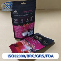 China Custom Smell Proof Rose Tea Packaging Bags with Zipper Closure for sale