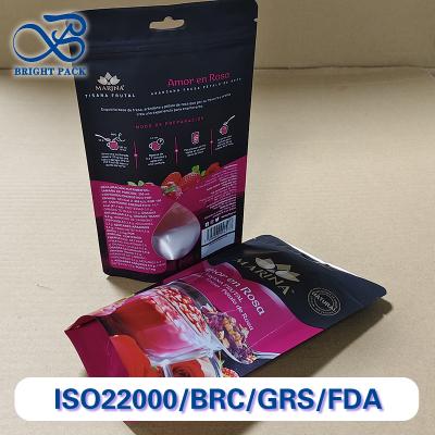 China Custom Smell Proof Rose Tea Packaging Bags with Zipper Closure for sale