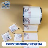 China Food Grade Leak Proof Sauce Packaging Roll Film 10 Color Custom Printing for sale
