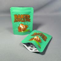 China Custom Printed Stand Up Food Bag with Zipper 250g Leakproof Resealable Pouch for sale