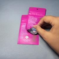 China Child Resistant Reclosable Zipper Bag BS EN ISO 8317 Compliant Safety Pouch for sale