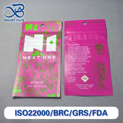 China Child Resistant Reclosable Zipper Bag BS EN ISO 8317 Compliant Safety Pouch for sale