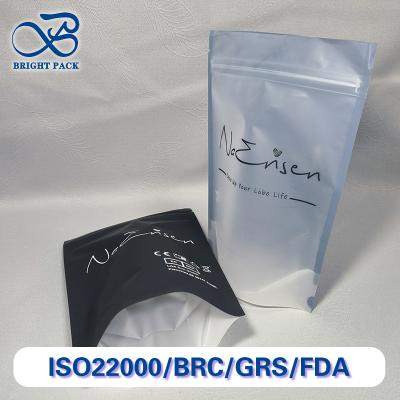 China Clear View Stand Up Pouch with Resealable Zipper for sale