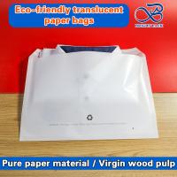 China Recycled Biodegradable Glassine Wax Paper Bags 35-70 gsm Custom Logo Eco-Friendly Packaging for sale