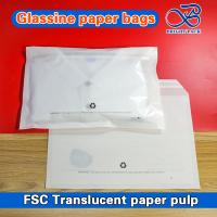 China Recycled Biodegradable Glassine Wax Paper Bags 35-70 gsm Custom Logo Eco-Friendly Packaging for sale