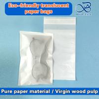 China Eco Friendly Grease Resistant Glassine Paper Bags Clear View 4x6 6x9 for Food Crafts Packaging for sale
