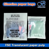 China FSC Certified Biodegradable Glassine Paper Bags Customizable Sizes 3x4 to 12x15 Eco Friendly Packaging for sale