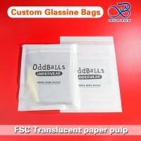 China Eco-Friendly White Printed Glassine Bags 40-70 gsm Customizable Packaging for Retail & Gifts for sale