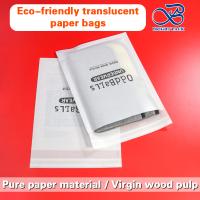 China Eco-Friendly White Printed Glassine Bags 40-70 gsm Customizable Packaging for Retail & Gifts for sale