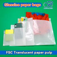 China FSC Certified Biodegradable Glassine Paper Bags 40-80 gsm Customizable Eco-Friendly Apparel Packaging for sale