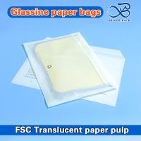 China 40gsm Biodegradable Glassine Garment Bags Self Seal Eco Friendly Retail Packaging 25x35cm to 55x70cm for sale