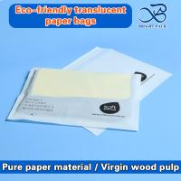 China 40gsm Biodegradable Glassine Garment Bags Self Seal Eco Friendly Retail Packaging 25x35cm to 55x70cm for sale