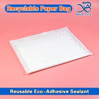 China Biodegradable Translucent Glassine Paper Bags Custom Printed for Sock and Clothes Packaging for sale