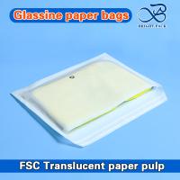 China FSC Recycled Glassine Garment Bags 40-80 gsm Custom Sizes for Clothing & Shoes Packaging for sale
