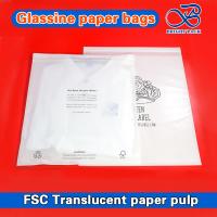 China 5x7 Acid Free Glassine Bags - Biodegradable Kraft Cellophane Packaging for T-Shirts & Apparel for sale