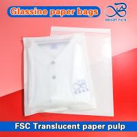 China Custom Glassine Paper Bags for Art Prints & Apparel - 100% Biodegradable with GSM Thickness Options for sale